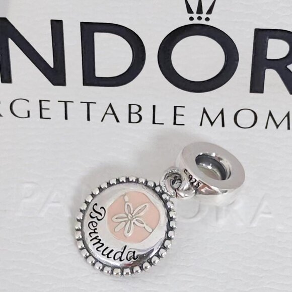 Pandora | Jewelry | Pandora Bermuda Charm Sand Dollar Dangle Charm ...